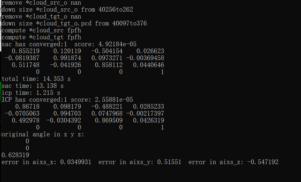 PCL点云库SAC-IA+ICP点云配准拼接_pcl sacia-CSDN博客