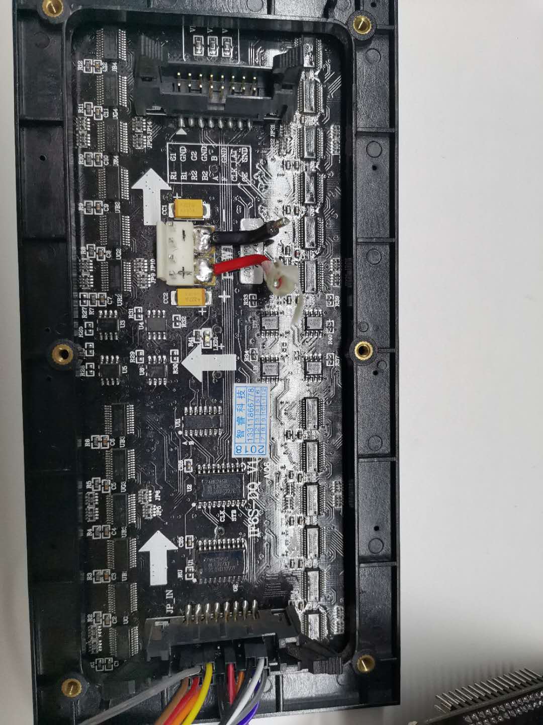 LED单元板驱动(HUB75接口)-CSDN博客