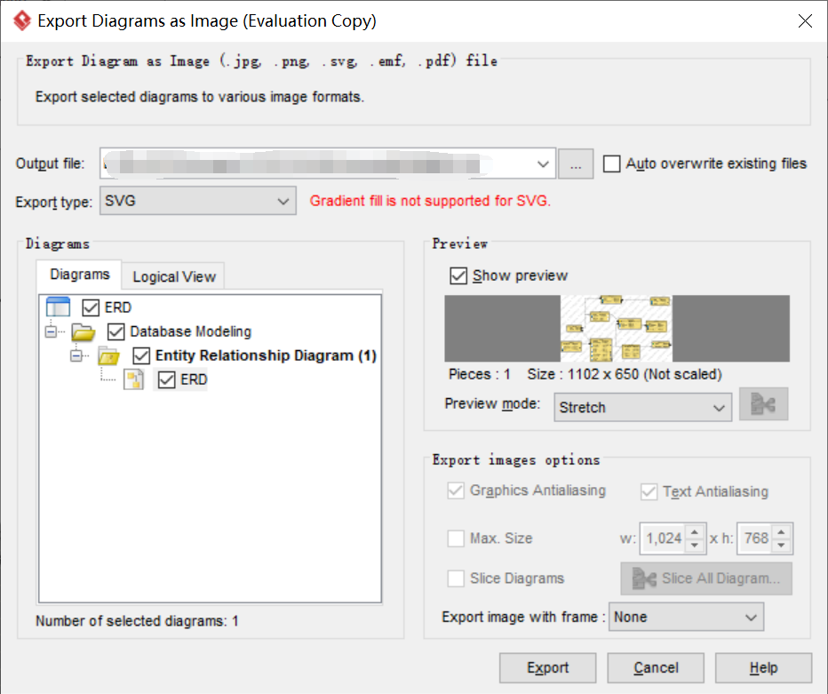 Visual paradigm试用版绘制ER图时如何去水印_visual取消水印-CSDN博客