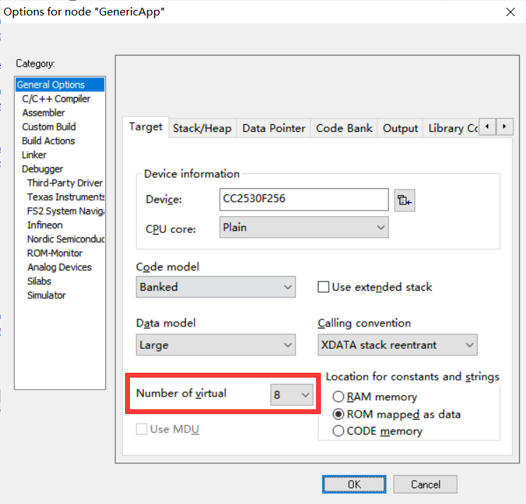 最新版本IAR for 8051 8.30 编译协议栈Z-Stack有错误_iar 8051 函数栈-CSDN博客