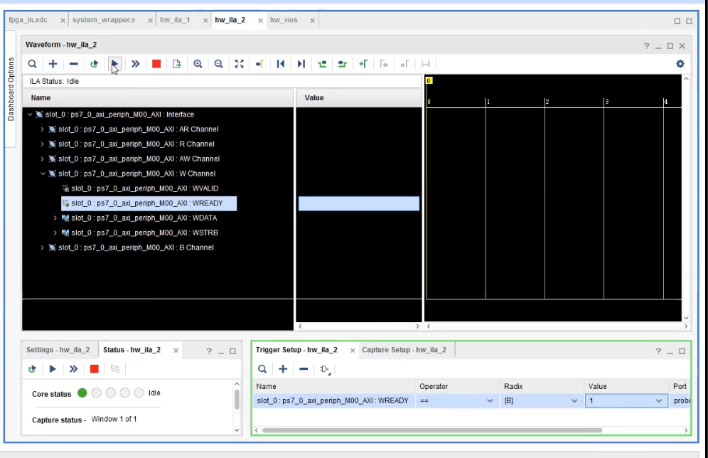 ZYNQ学习日志-------软硬件调试_zynq gpio math vio ila-CSDN博客