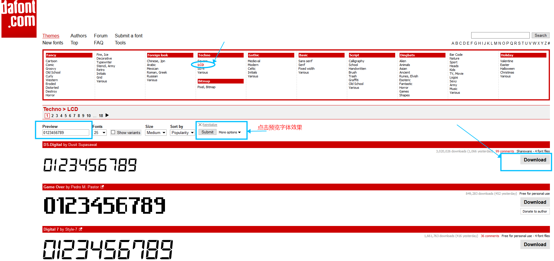 大屏展示lcd液晶字体—css3 Font Face属性自定义字体 大屏css字体样式 Csdn博客