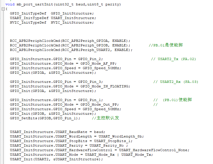 STM32F103的modbus主机程序（USART2+ TIMER 和 USART2 +DMA)_stm32 modbus主机程序_Symmetry2020的博客-CSDN博客