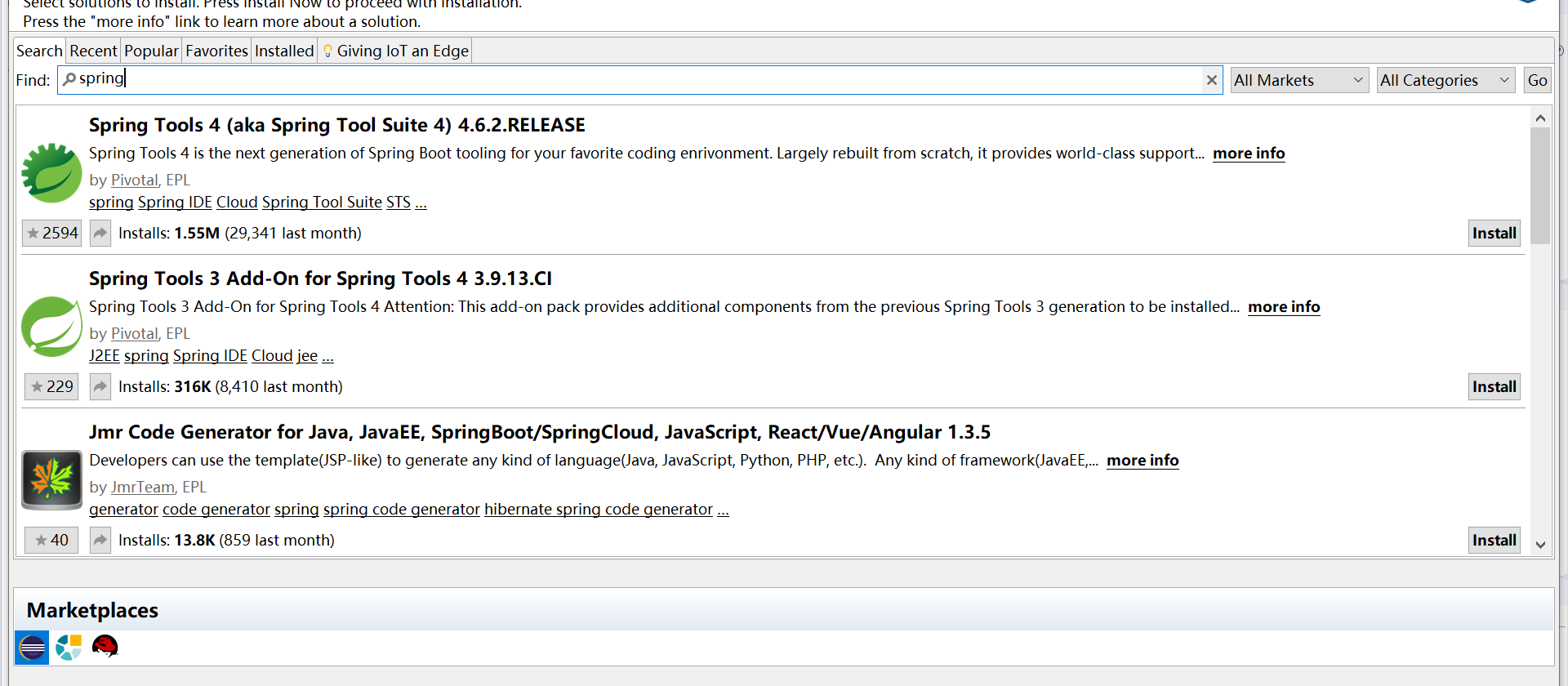 eclipse安装spring tools失败_eclipse 202006 无法安装springtool-CSDN博客