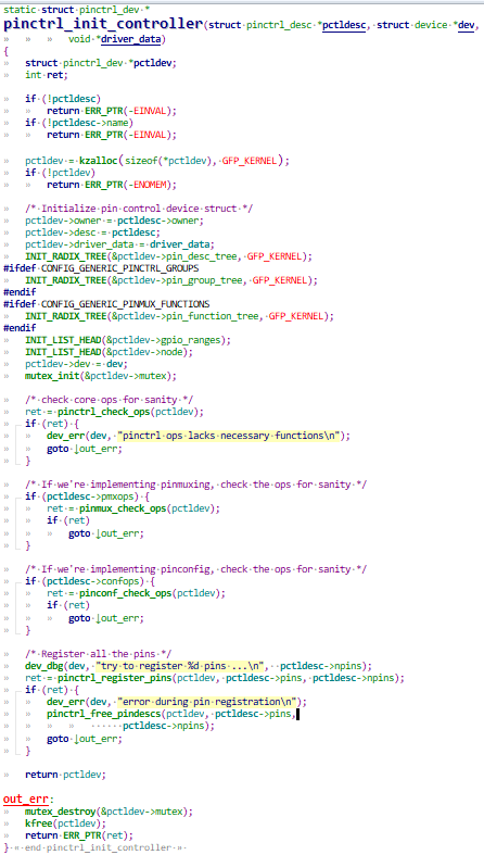 Linux pinctrl子系统分析之四 pinctrl device的注册与注销_pinctrl驱动怎么注册-CSDN博客