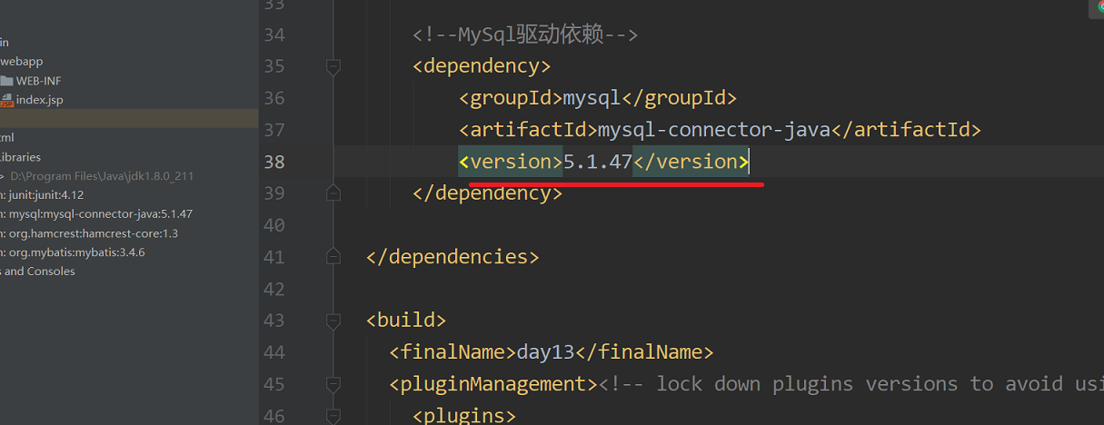 IDEA中配置pom.xml文件时，本地仓库存在Jar包，但pom.xml版本号报错！！！_external libraries 里面已经有jar包了 但是代码中报错-CSDN博客