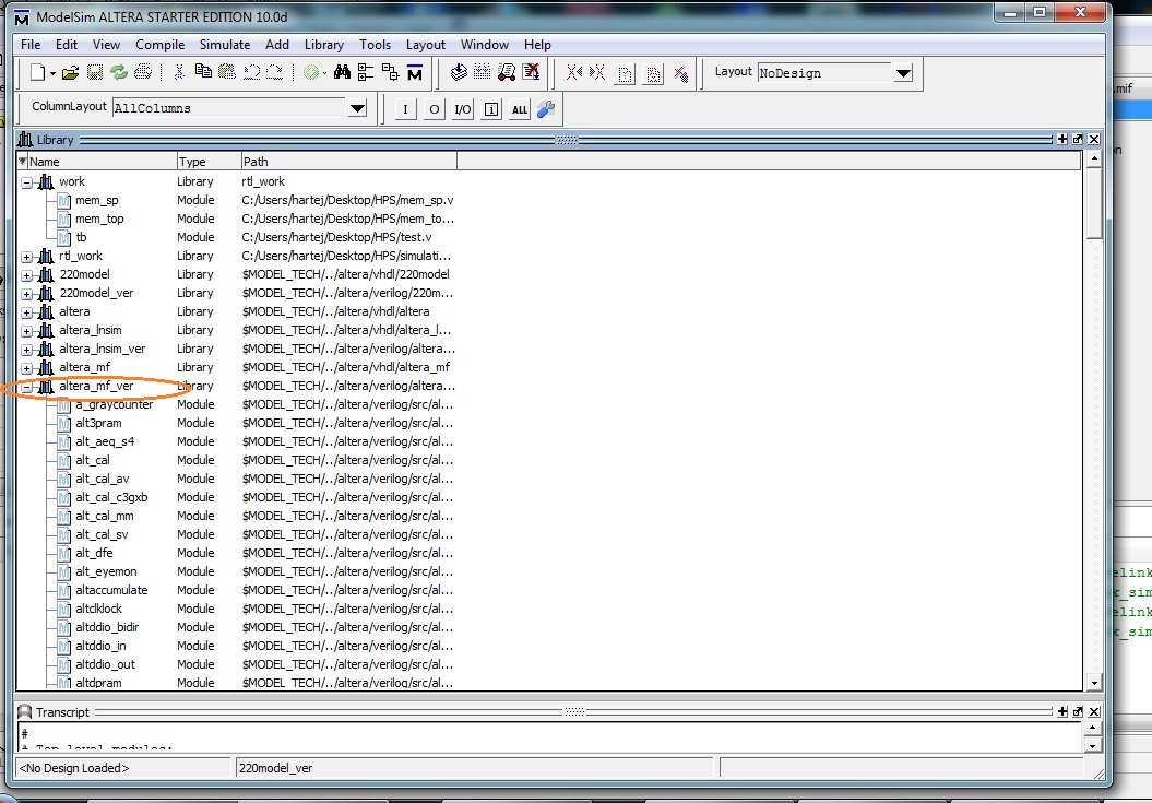 Modelsim仿真出现Module altsyncram is not defined的解决方法_一只蜗牛o的博客-CSDN博客