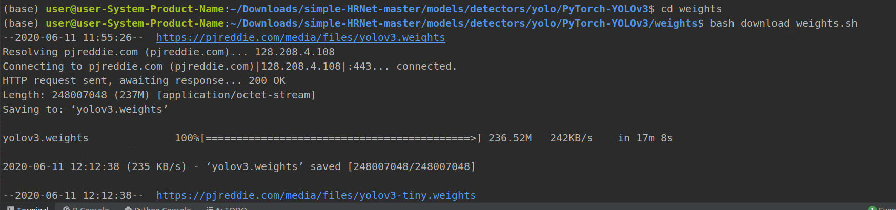 Linux下基于Pytorch框架用HRNet提取骨架特征点+解决CUDA和Torch版本不匹配问题_hrnet处理得到的骨骼坐标-CSDN博客