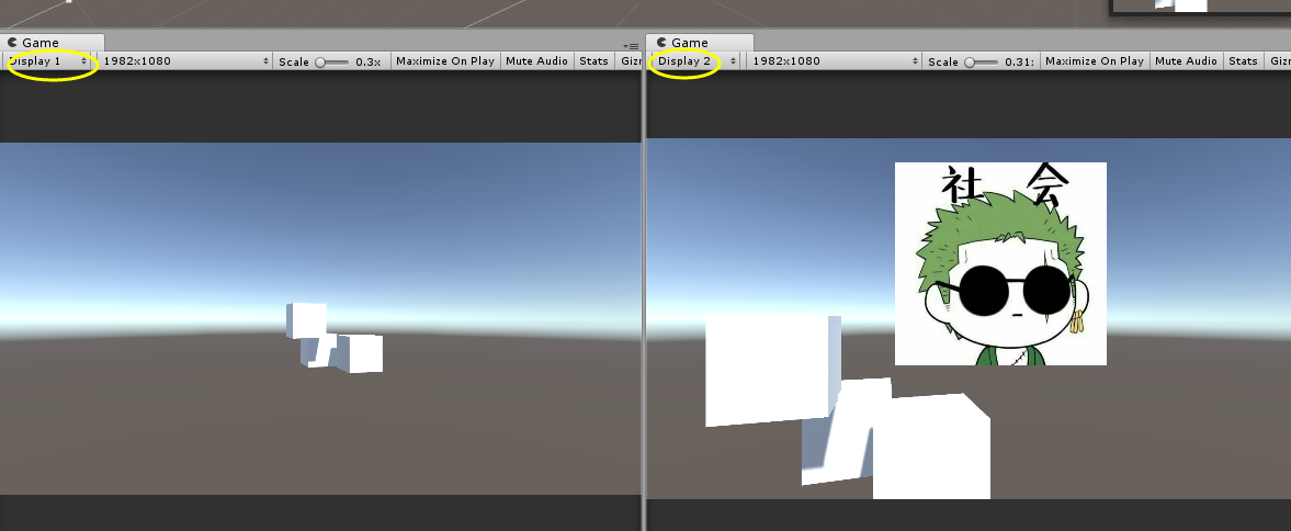 Unity实现多屏显示 Unity多屏幕画面融合 Csdn博客