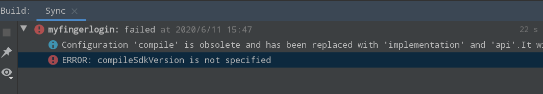 Cause:compileSdkVersion is not specified_caused by: java.lang.illegalstateexception: compil-CSDN博客
