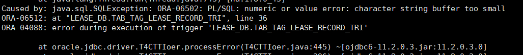 ORA 06502 Numeric Or Value Error Character String Buffer Too Small ora 06502 Developer 
