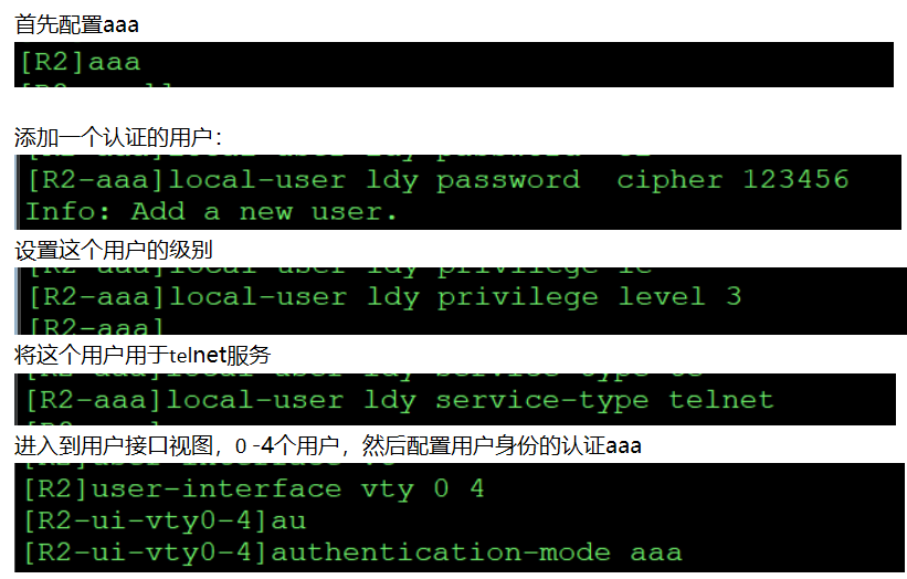 Python3+telnetlib实现连接本地ENSP中的路由器，一次执行多条命令 (NetDevOps基础)_ensp cli 执行多条命令-CSDN博客