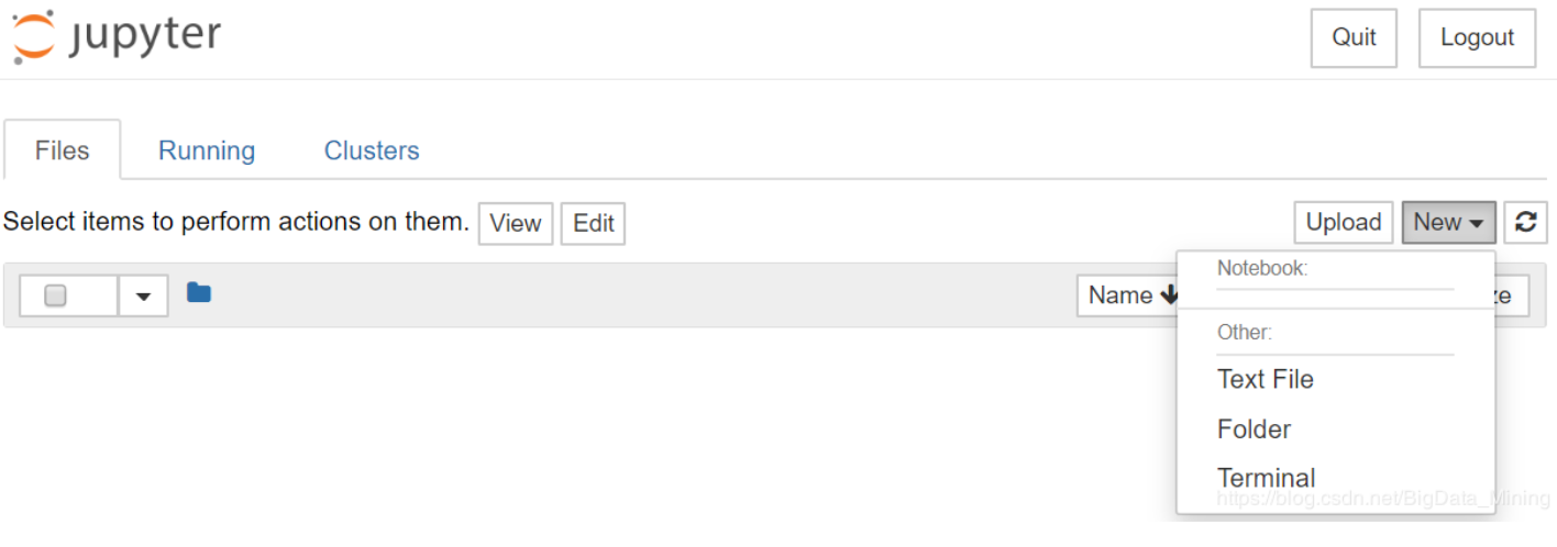 【Python】jupyter notebook 打开后不能New Python文件_为什么jupyter中new不了py-CSDN博客