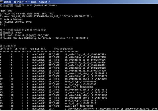 使用NBU备份数据文件和Oracle_oracle sysbackup nbu-CSDN博客