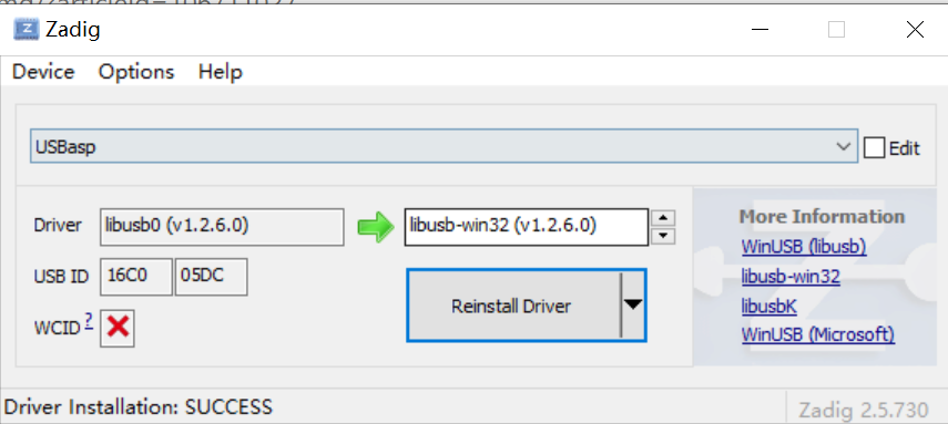 USBASP 插入电脑没有反应_avr没有发现所需的usb设备-CSDN博客