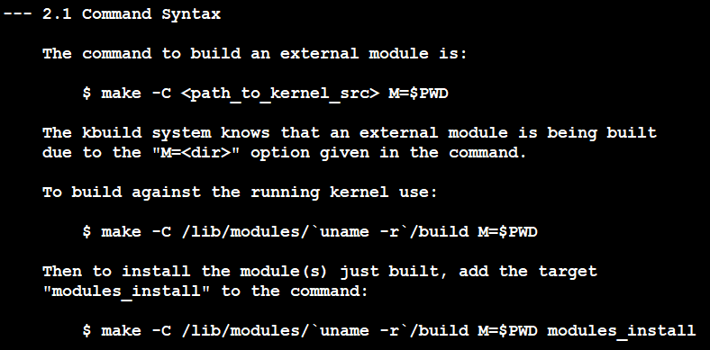 Linux kernel driver 入门01 写个驱动玩玩儿 加载/卸载 hello world_kernel driver 识别加载流程-CSDN博客