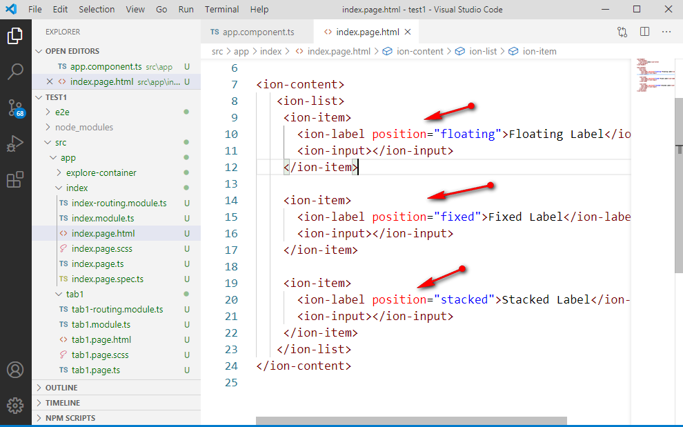 Ion-input error in ionic No provider for NgControl! Solution - Programmer Sought