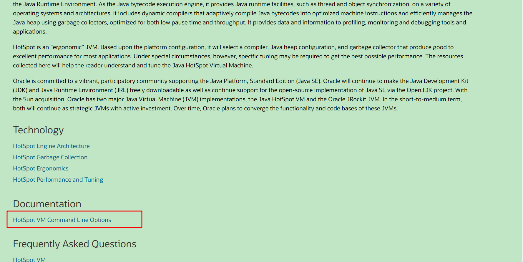 JVM HotSpot参数文档_jvm参数命令中文官方文档-CSDN博客