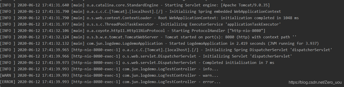 Springboot日志配置logger 36 Csdn博客