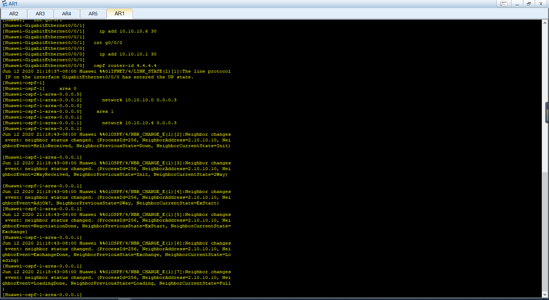 华为 eNSP OSPF多区域配置_ensp的ospf-muti area,csdn-CSDN博客