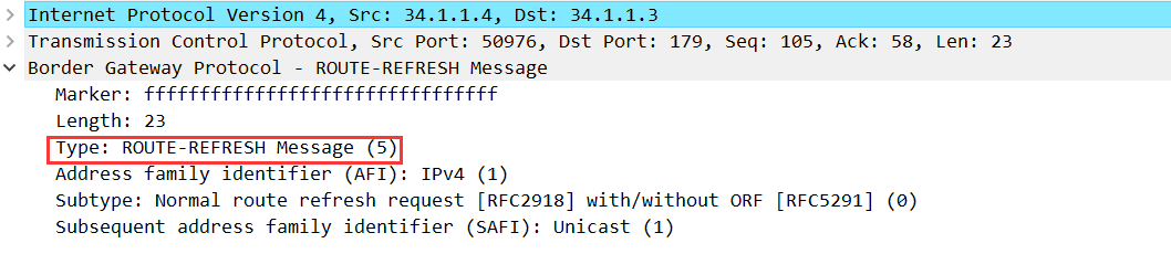 BGP五种报文抓包解析_bad bgp identifier-CSDN博客