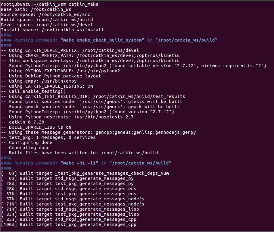 CMake Error at /opt/ros/kinetic/share/catkin/cmake/catkin_package_xml.cmake:54 (message):_cmake ...