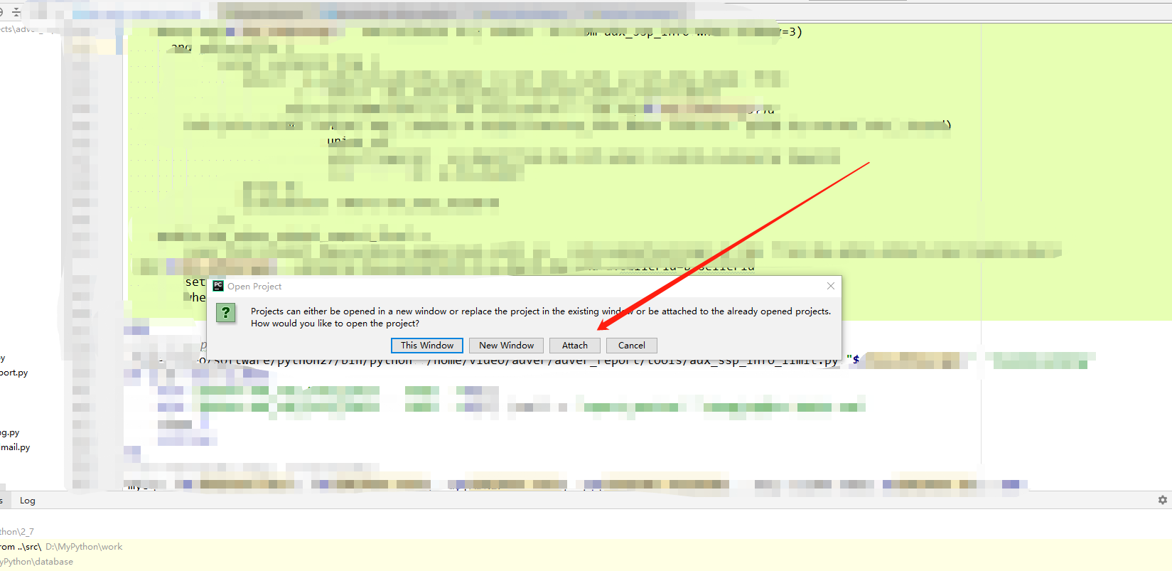 pycharm同时加载多个项目（多种方法，亲测实用）_pycharm attach-CSDN博客