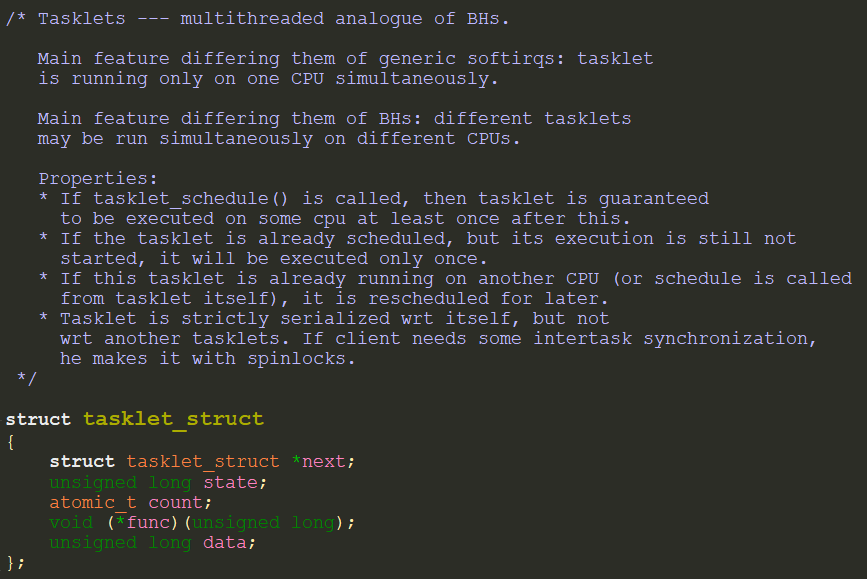 Linux Kernel Driver 中断 之 Tasklet And 工作队列tasklet和工作队列的区别 Csdn博客 