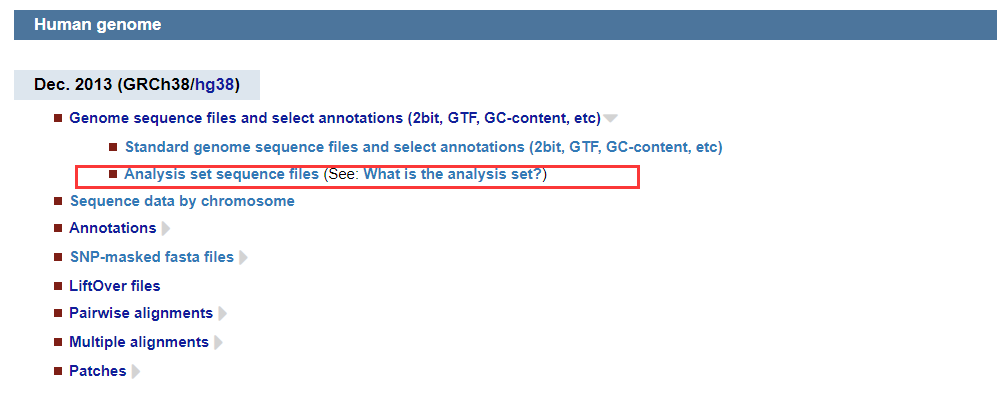 hunman参考基因组下载及索引建立_hg38索引多大-CSDN博客