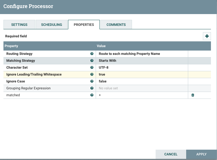 Nifi Processor | RouteText and RouteOnContent - Programmer Sought