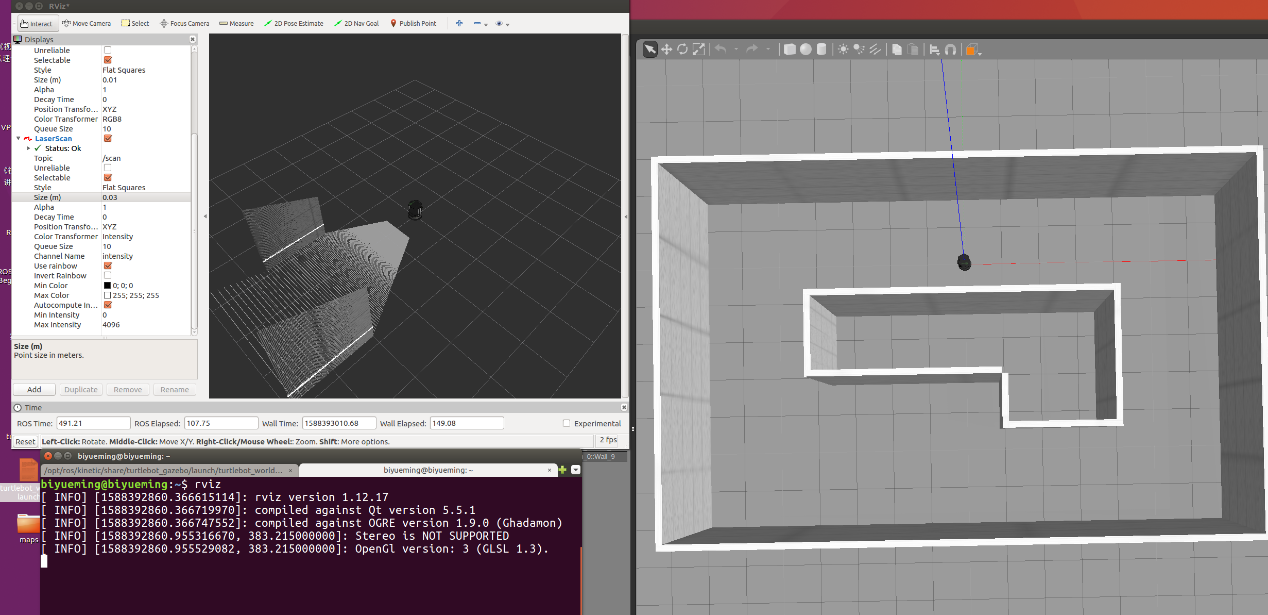 实验四 Turtlebot2机器人仿真_turtlebot2车仿真图-CSDN博客