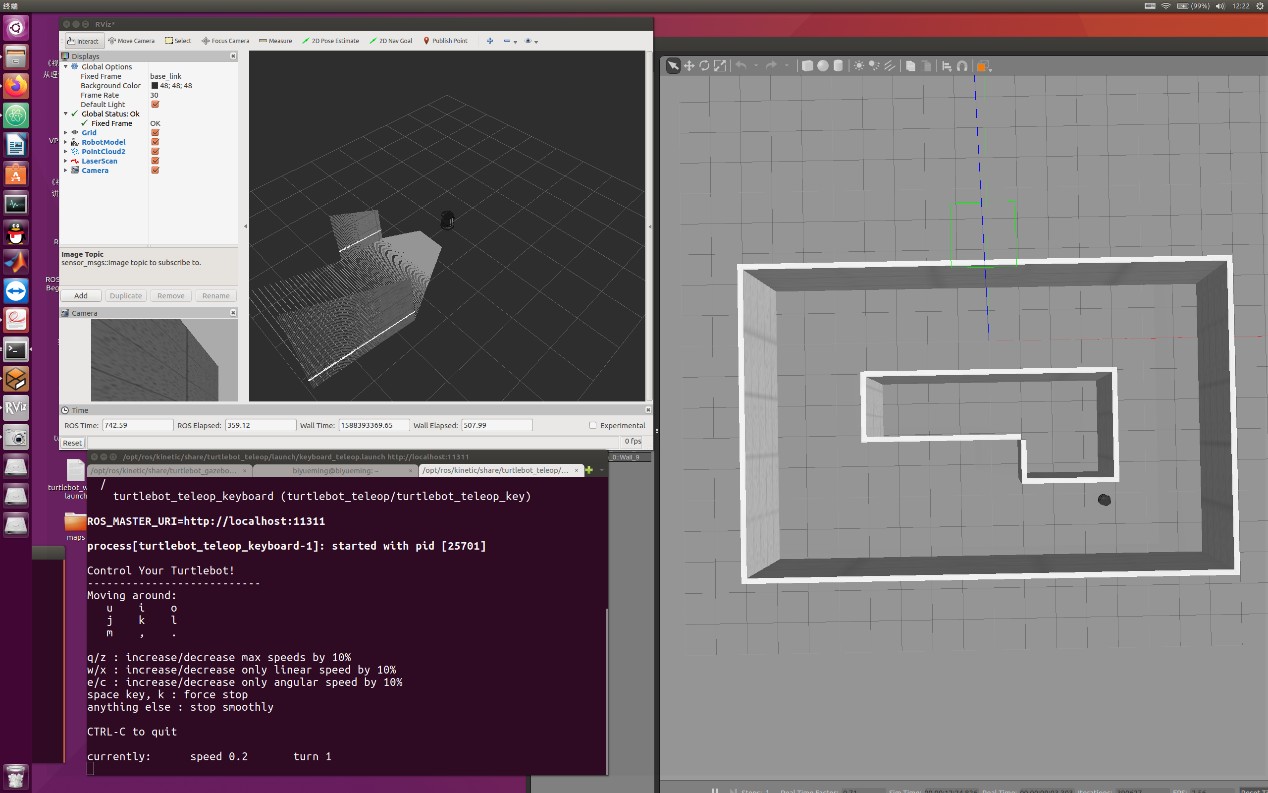 实验四 Turtlebot2机器人仿真_turtlebot2车仿真图-CSDN博客