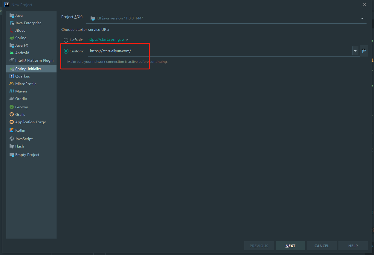 IDEA使用Spring initializr 创建SpringBoot项目超时问题解决办法-CSDN博客