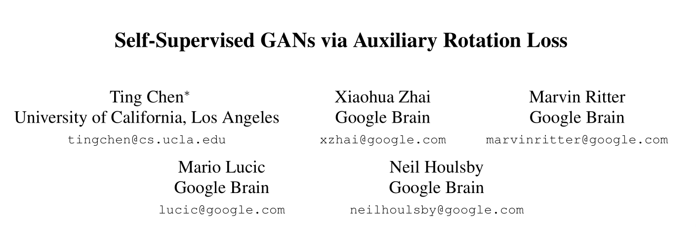 CV笔记03：自监督GAN(ss-gan)_ssgan-CSDN博客