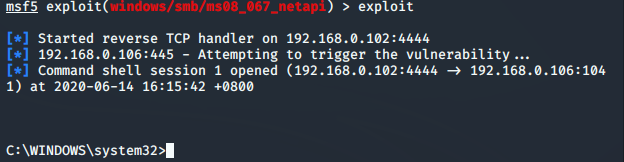 关于使用Metasploit中出现Exploit completed, but no session was created的解决办法_exploit completed, but no ...