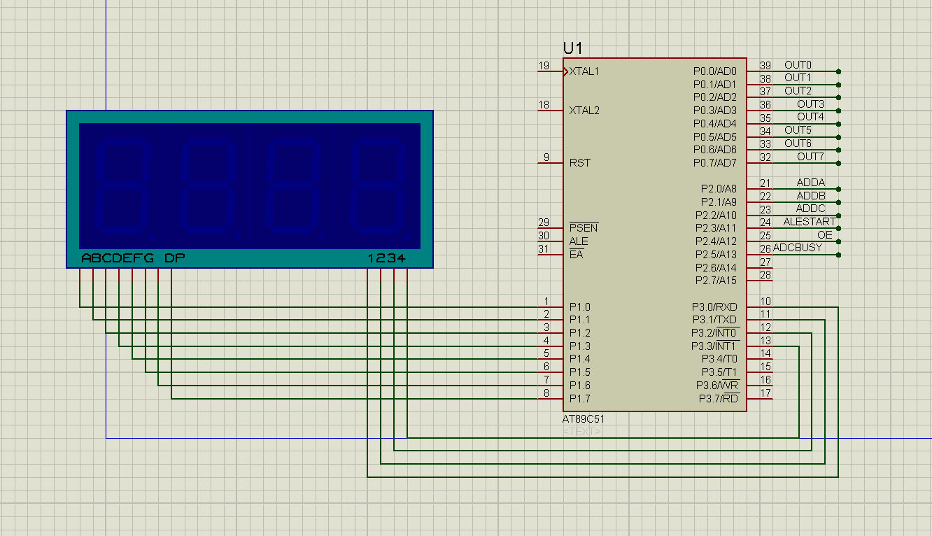 C51数码管动态显示+AD转换_adc0808引脚图及功能-CSDN博客