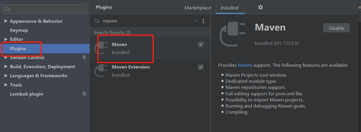 IntelliJ IDEA配置自带的maven插件解决下载失败pom报红_idea maven插件安装失败-CSDN博客