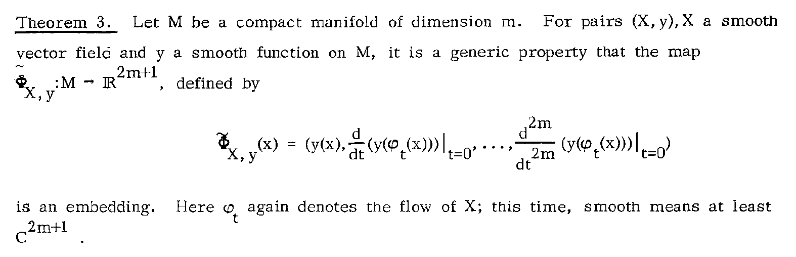 Takens 定理_takens嵌入定理-CSDN博客