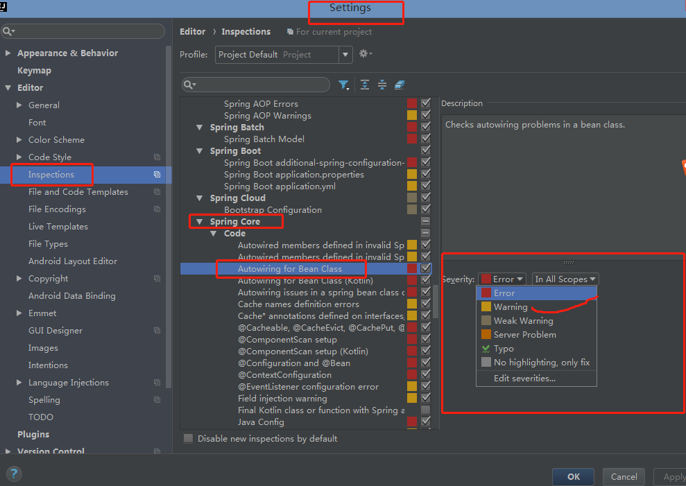 Idea开发springboot项目时遇到 Could Not Autowire No Beans Of Xxx Type Found 已 