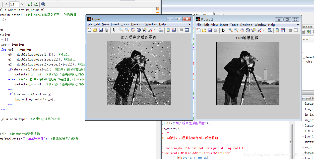 【图像处理】图像噪声去除实验 用 Matlab 实现knn(k近邻平滑滤波器)和 Snn(对称近邻平滑滤波器)matlab 图片knn滤波 Csdn博客