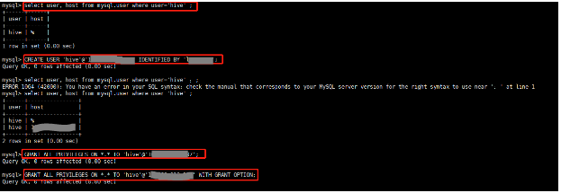 hive 连接mysql权限问题_hive select user, host from mysql.user where user=-CSDN博客