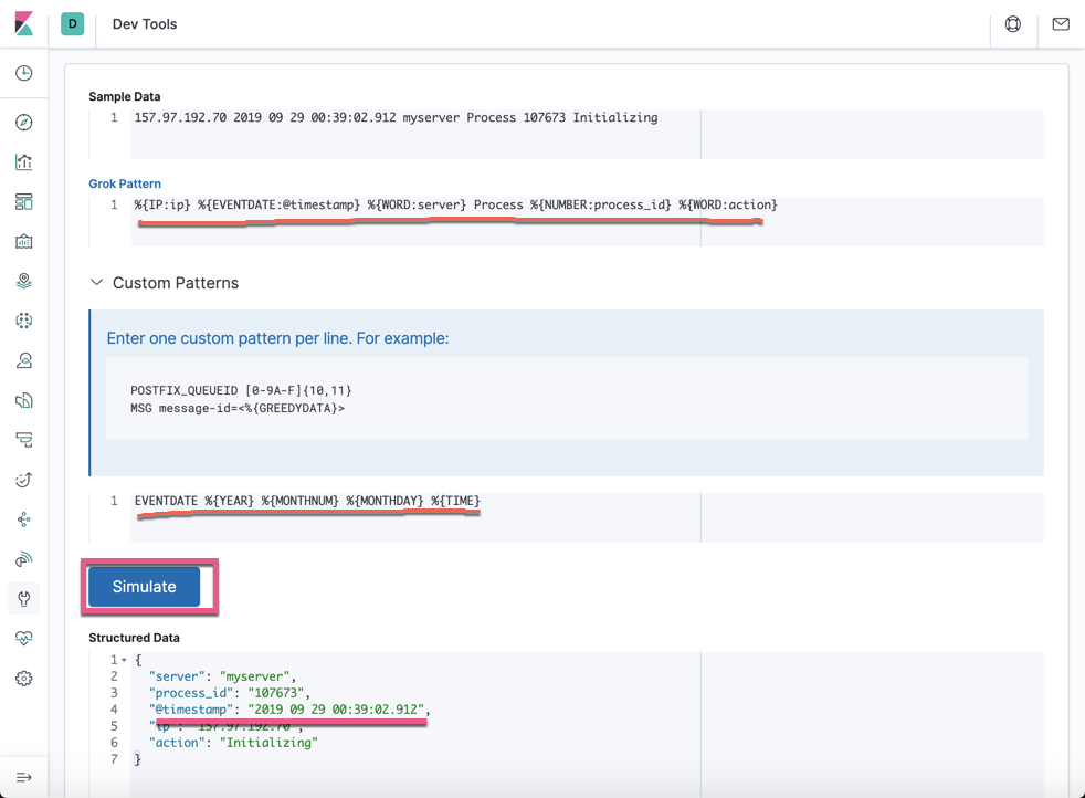 Elastic：在 Grok 中运用 custom pattern 来定义 pattern_elasticsearch custom grok ...