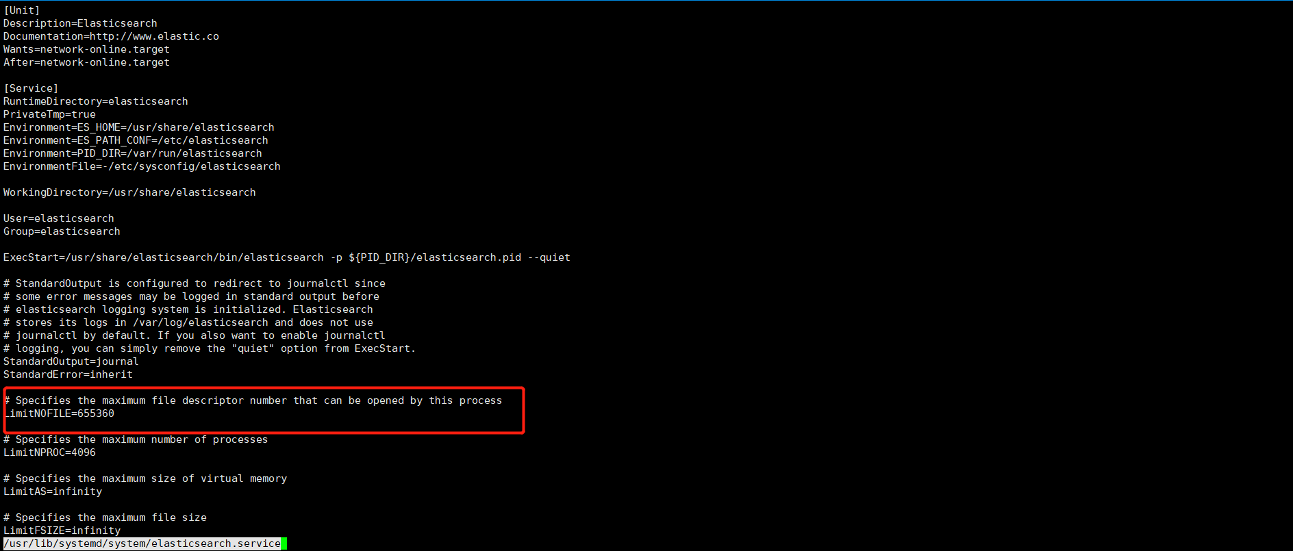 单节点es 打开文件过多(too many open files)_es java.io.ioexception:打开的文件过多-CSDN博客