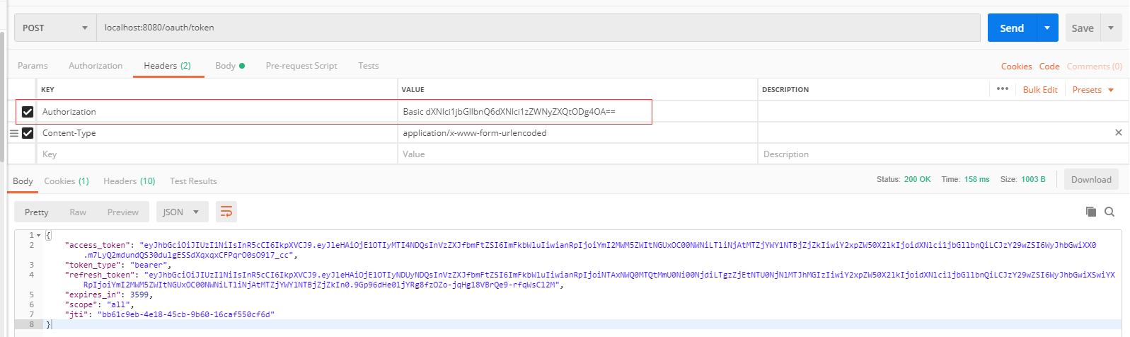 Springsecurity+Oauth2.0+JWT实现用户认证请求/token获取token 出现401无权限 问题_security+oauth2 feign 调用认证接口401-CSDN博客