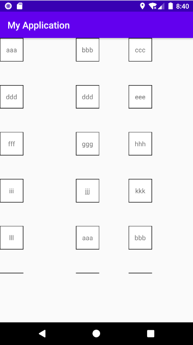 RecyclerView中用GridLayoutManager时如何正确的设置内部控件的间距Margin_gridlayoutmanager 间距-CSDN博客