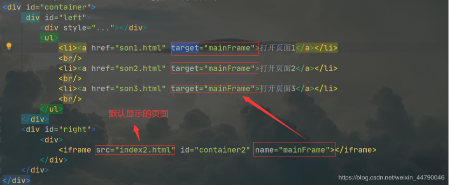 HTML将要显示的页面放到当前页面Div标签展示_ 显示html文件-CSDN博客