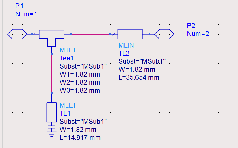 利用ADS中的Design-Guide进行微带线单枝节匹配_为什么ads各枝节要有微带线-CSDN博客
