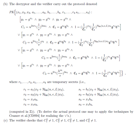Practical Verifiable Encryption and Decryption of Discrete Logarithms 学习笔记-CSDN博客