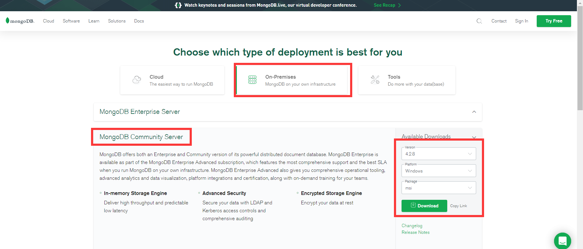 Win10系统 Mongodb安装步骤 （.msi安装方式）_mongodb安装msi文件-CSDN博客