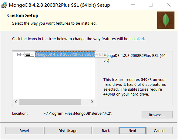 Win10系统 Mongodb安装步骤 （.msi安装方式）_mongodb安装msi文件-CSDN博客